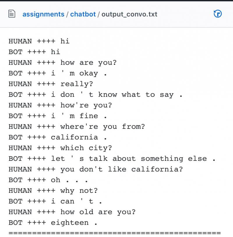 How Can Someone Write A Chatbot Like This DevRant